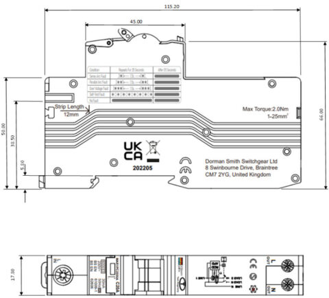 LOADPRO AFDD RCBO 1 MODULE | Dorman Smith