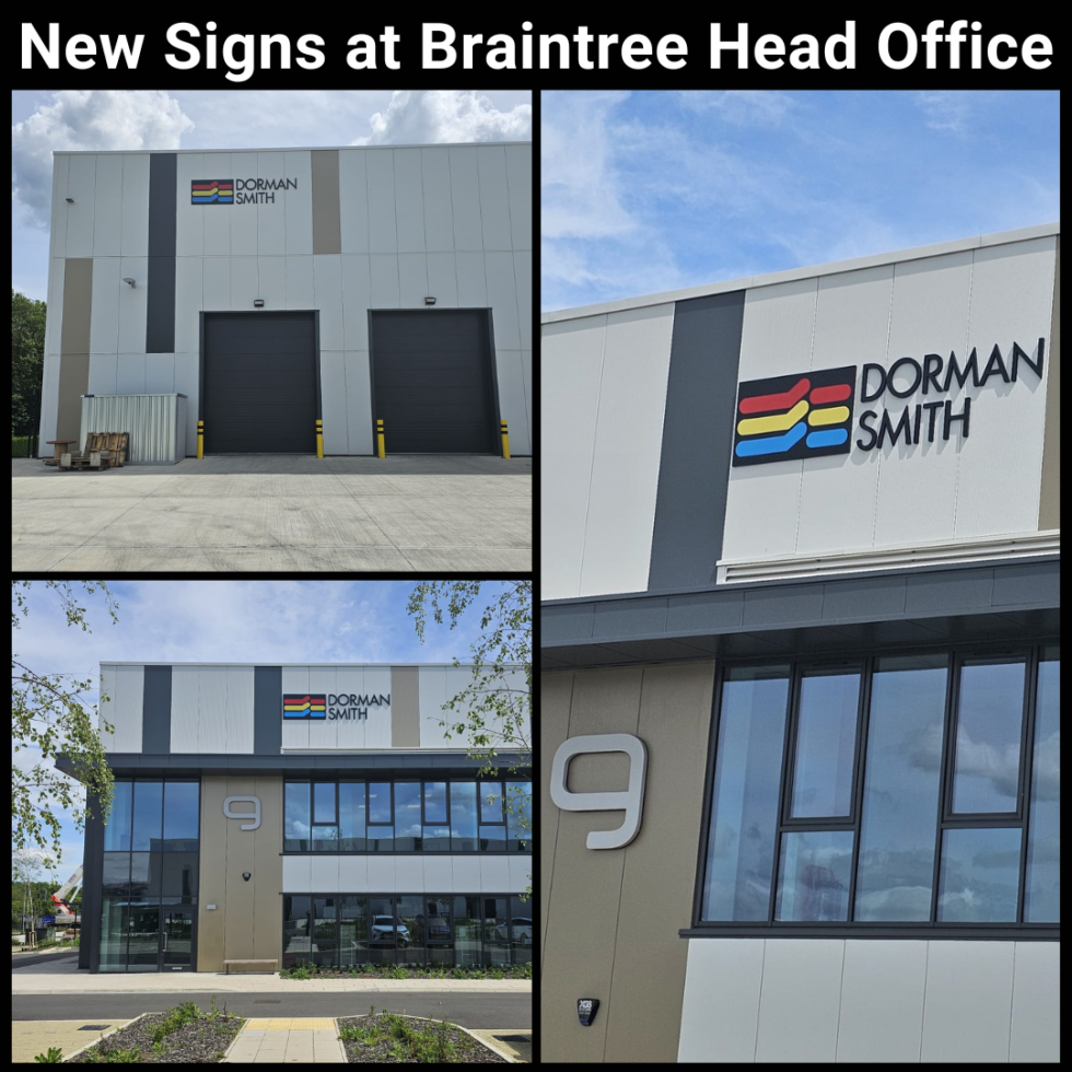 New Signs at the Braintree Office | Dorman Smith